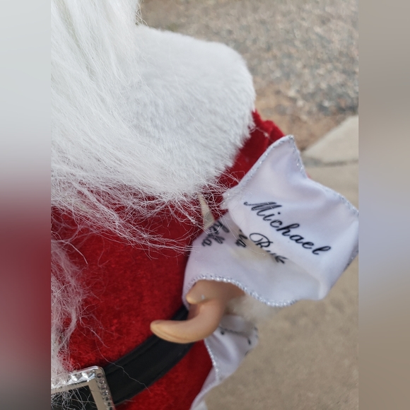 Pier 1 | Holiday | Pier Santa Claus With Soft Red Coat And Bag Of Gifts ...
